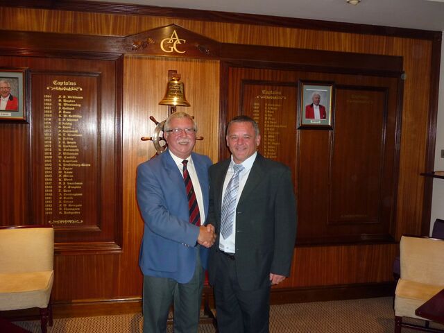 Prize Presentations :: Ashton-in-Makerfield, St Helens and Wigan Golf